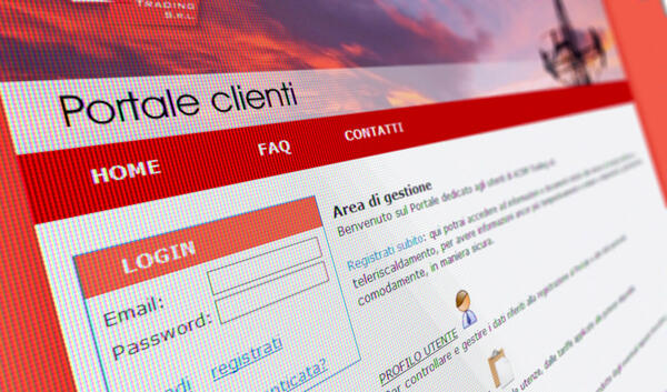 Portale clienti - ACSM Trading